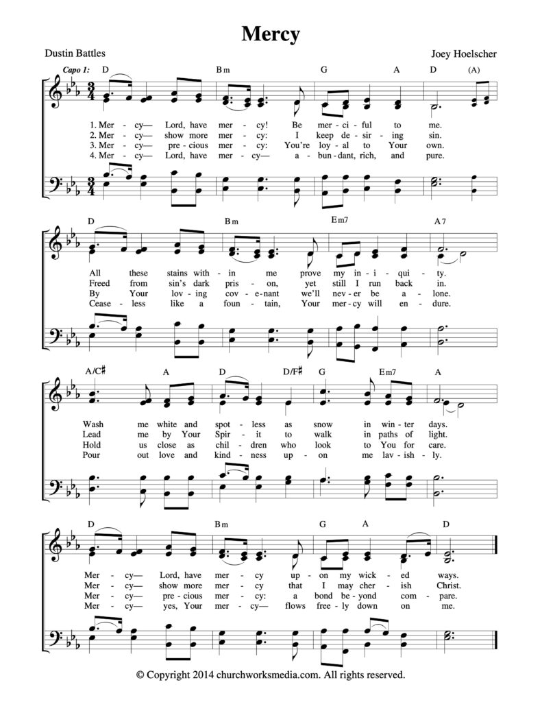 Mercy [free song] - Church Works Media